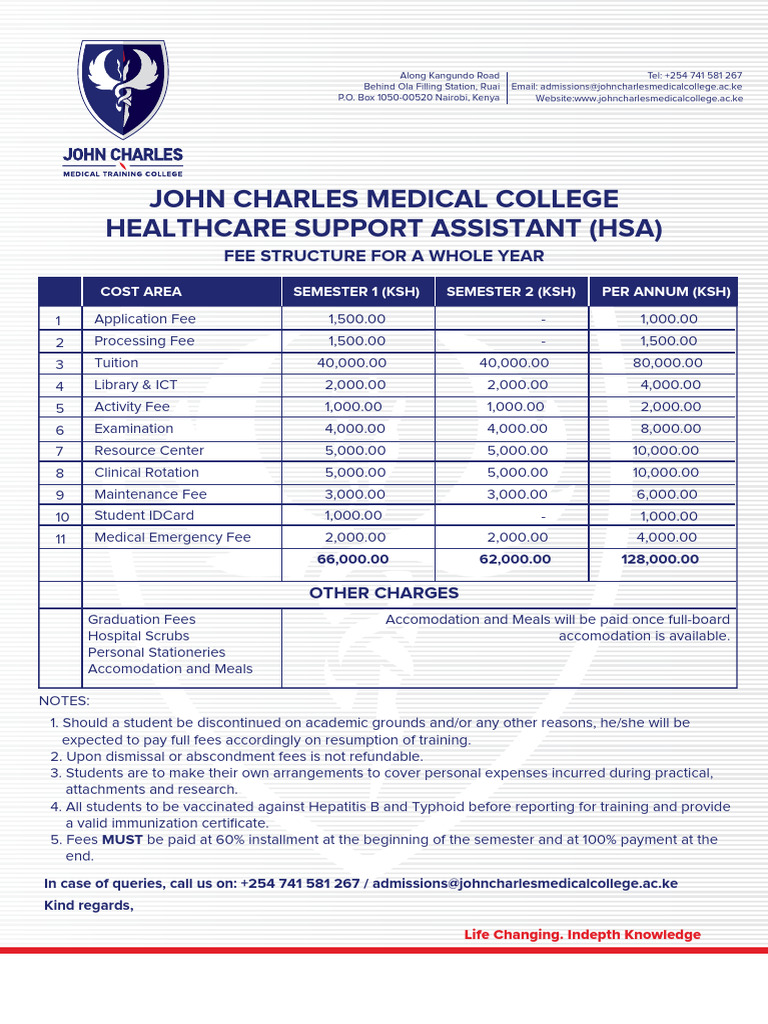 Fee Structures | PDF