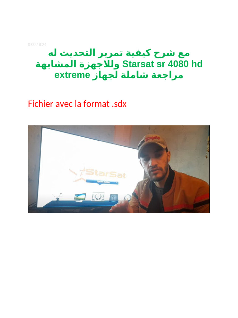 Starsat SR 4080 HD Extreme | PDF