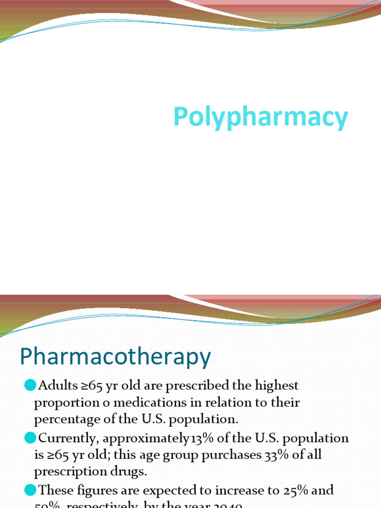 Polypharmacy | PDF