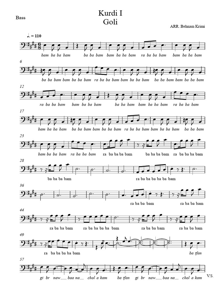 Kurdi I - Bass | PDF