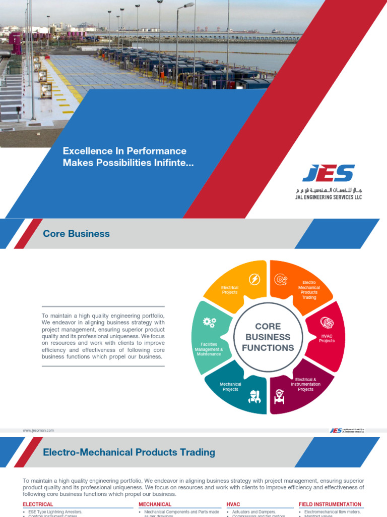 JES Corp Presentation SML | PDF