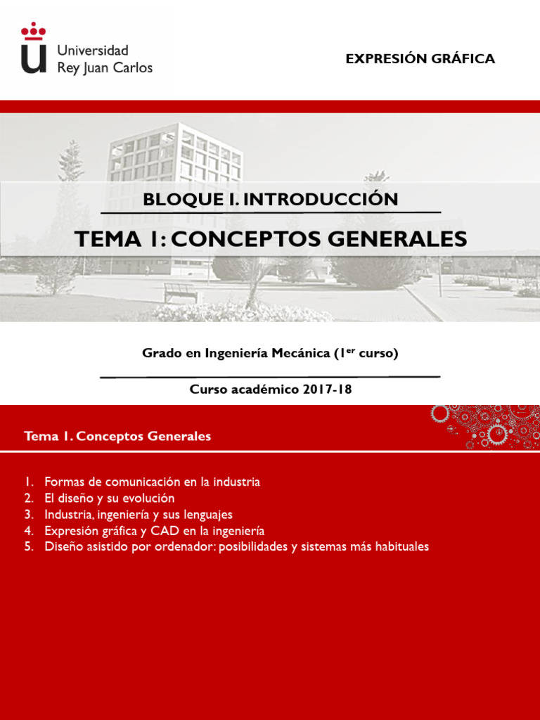 Tema 1. Conceptos generales | PDF