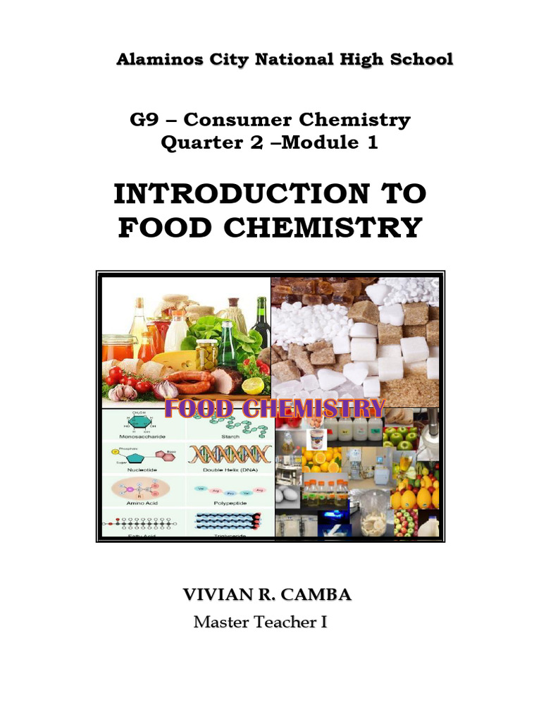 ConChem Quarter 2 Module 1 Booklet | PDF