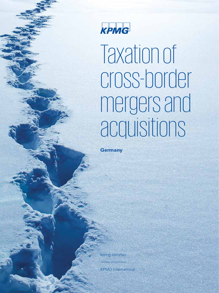 Mergers and Acquisitions Country Report Germany | PDF | Gesellschaft ...