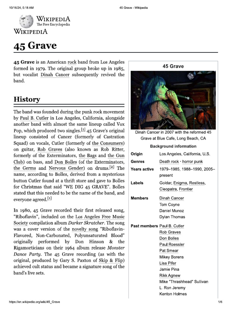 45 Grave | PDF