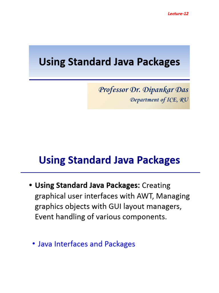 java 3&4 | PDF