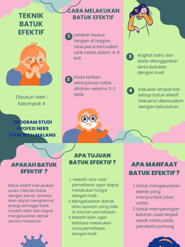 Leaflet Batuk Efektif | PDF