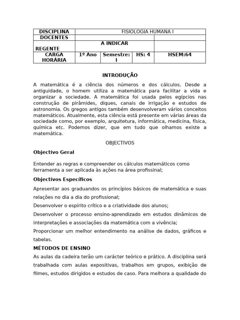 Maria de Fatima de Andrade Rodrigues | PDF | Fisiología | Relaciones ...