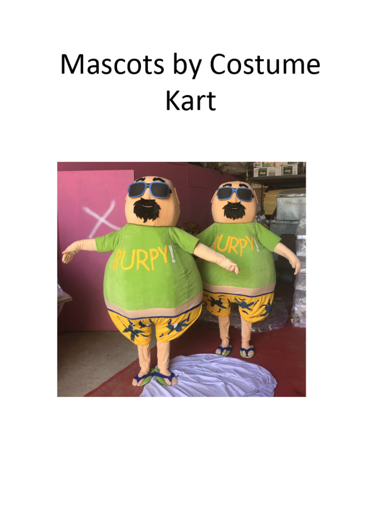 Costume Kart Mascots | PDF