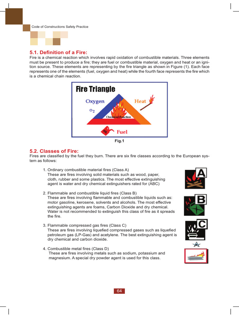Safety Construction Chapter 5 | PDF