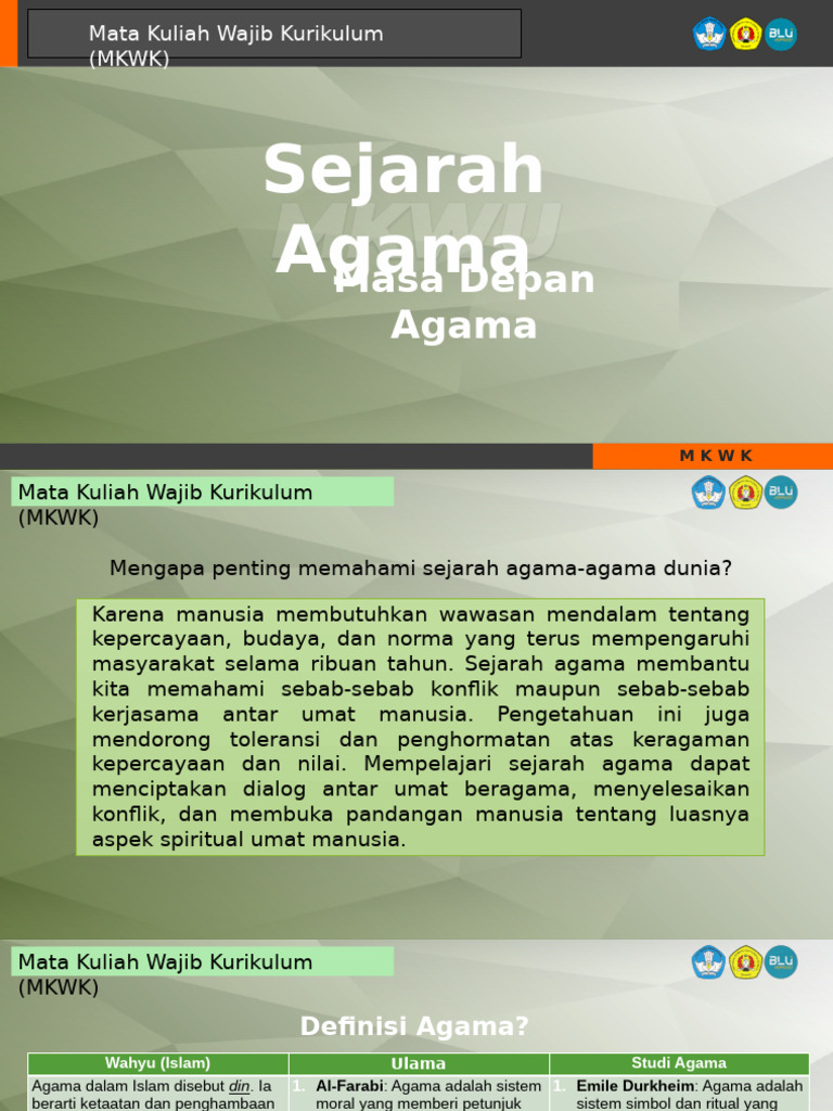 Sejarah Agama Pdf