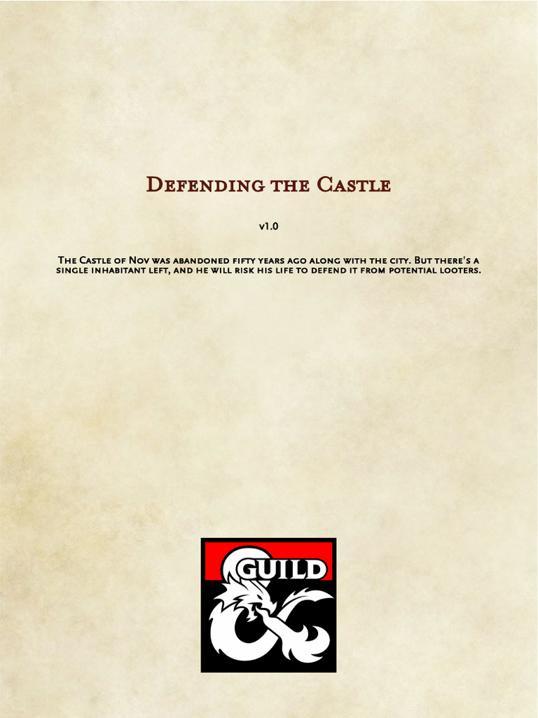 1543756-Defending The Castle | PDF