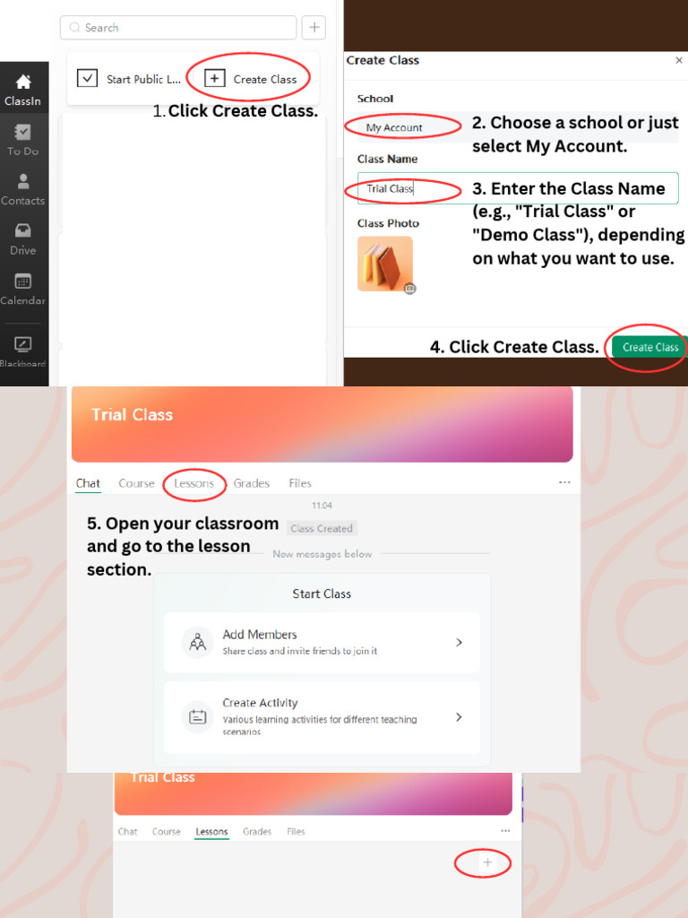 How to Create and Share a Class Online | PDF