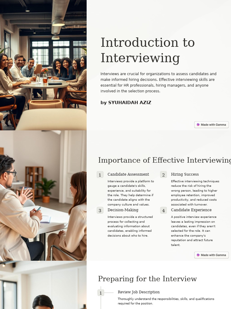 Introduction-to-Interviewing | PDF