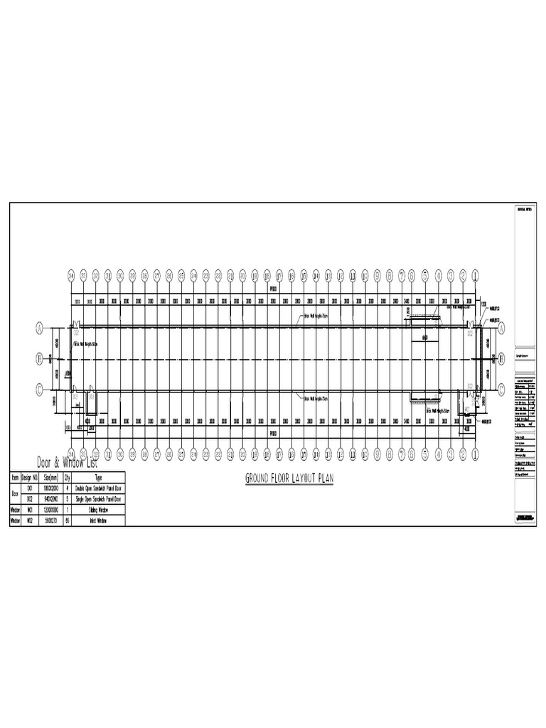 Steel Structure Installation Drawing (20220301) - 1 | PDF