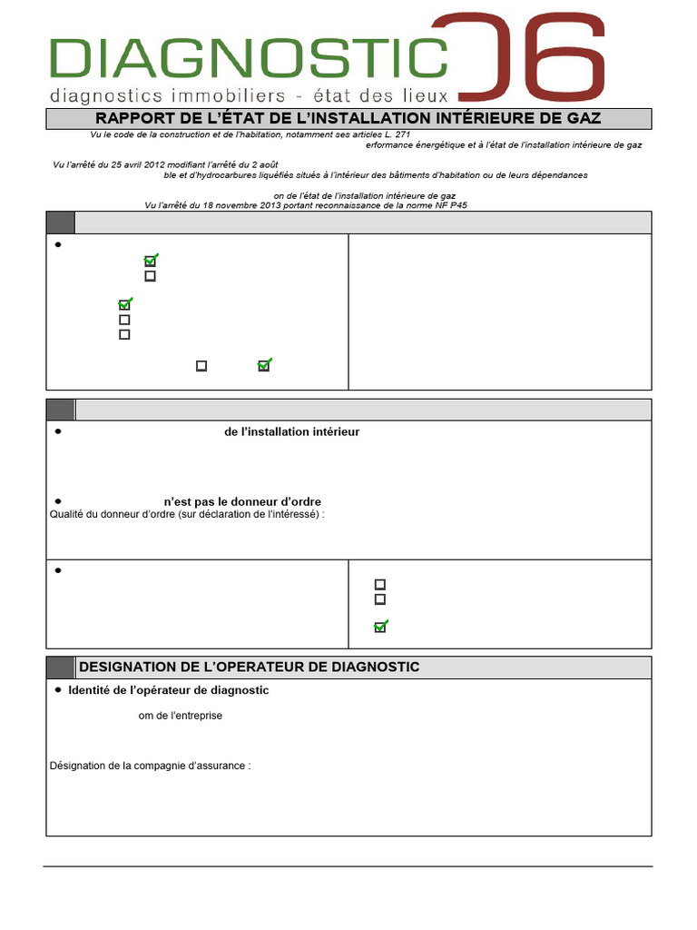 9954 (Diag Gaz) | PDF