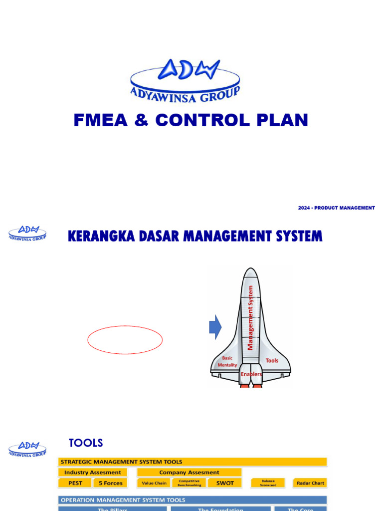 Preview Materi FMEA Control Plan | PDF