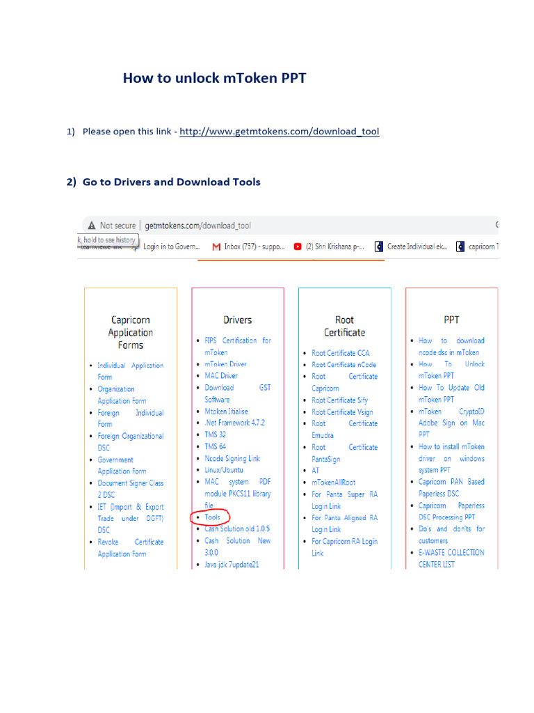 How - To - Unlock - Mtoken - PPT Updated | PDF