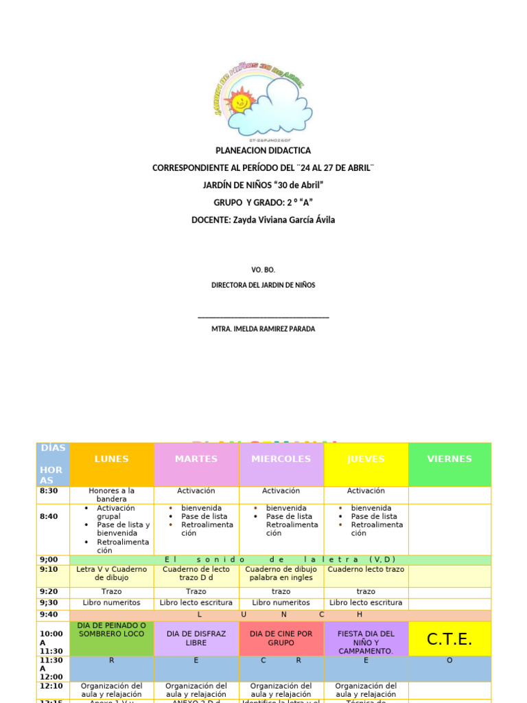 Plan Semana Loca Del 24 Al 27 | PDF