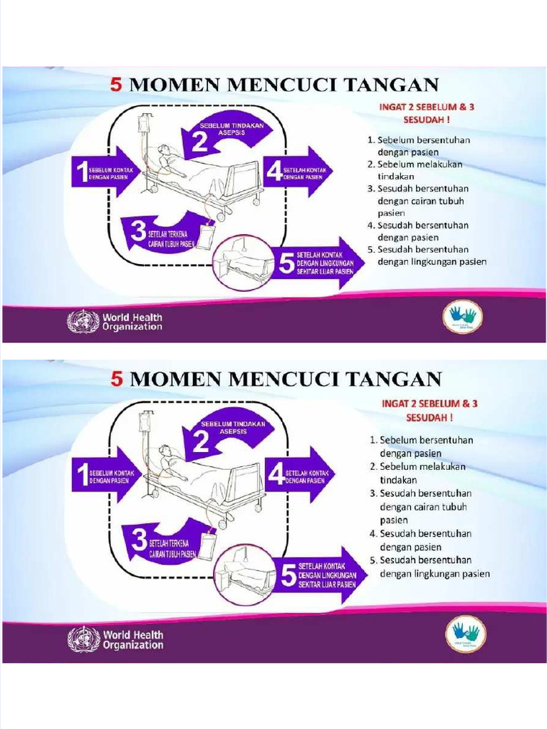 5 Momen Cuci Tangan | PDF