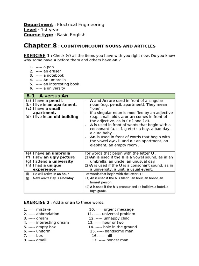 Second Part of The Course | PDF | Clause | Language Arts & Discipline