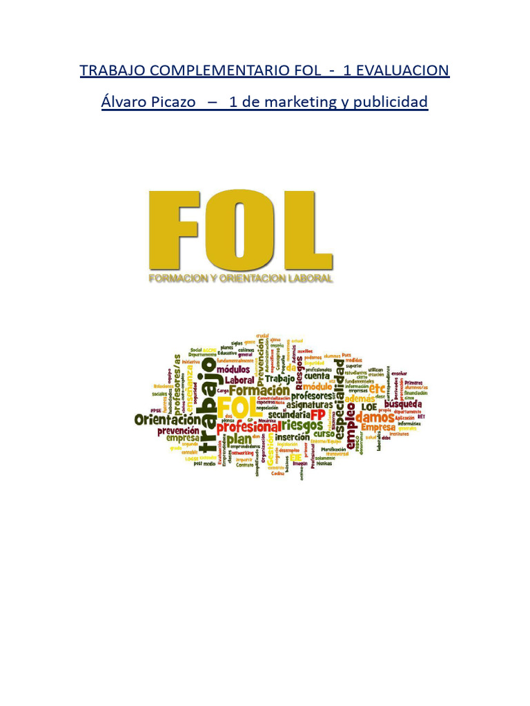 Trabajo Complementario Fol | PDF