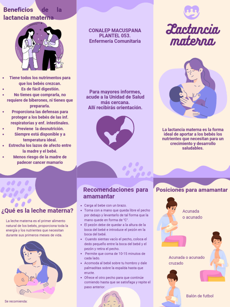 Purple and Beige Rett Syndrome Illustrated Brochure | PDF