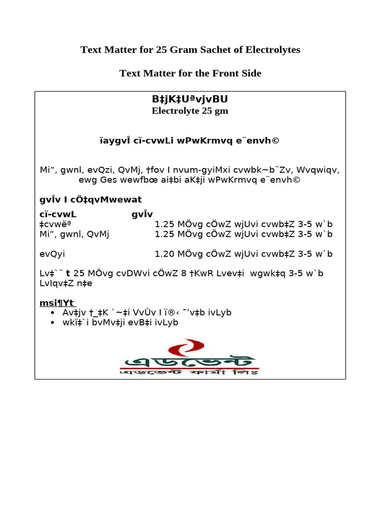 Electrolytes | PDF