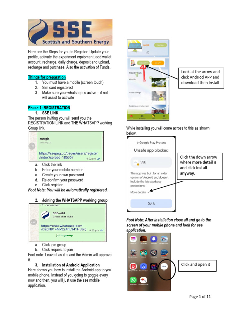 SSE Awareness by Gideon WAZAMI | PDF