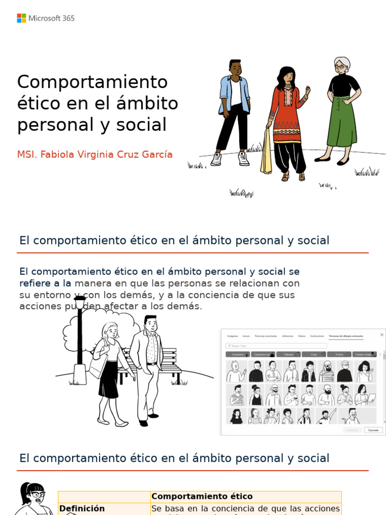 Comportamiento Ético en El Ámbito Personal y Social | PDF