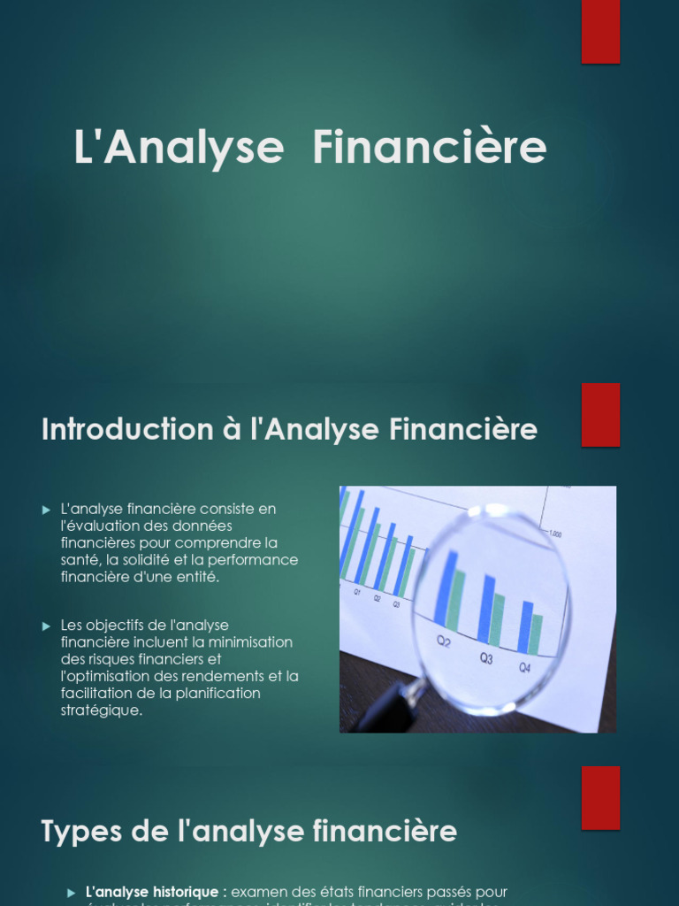 L Analyse Financi Re 1728507702 | PDF