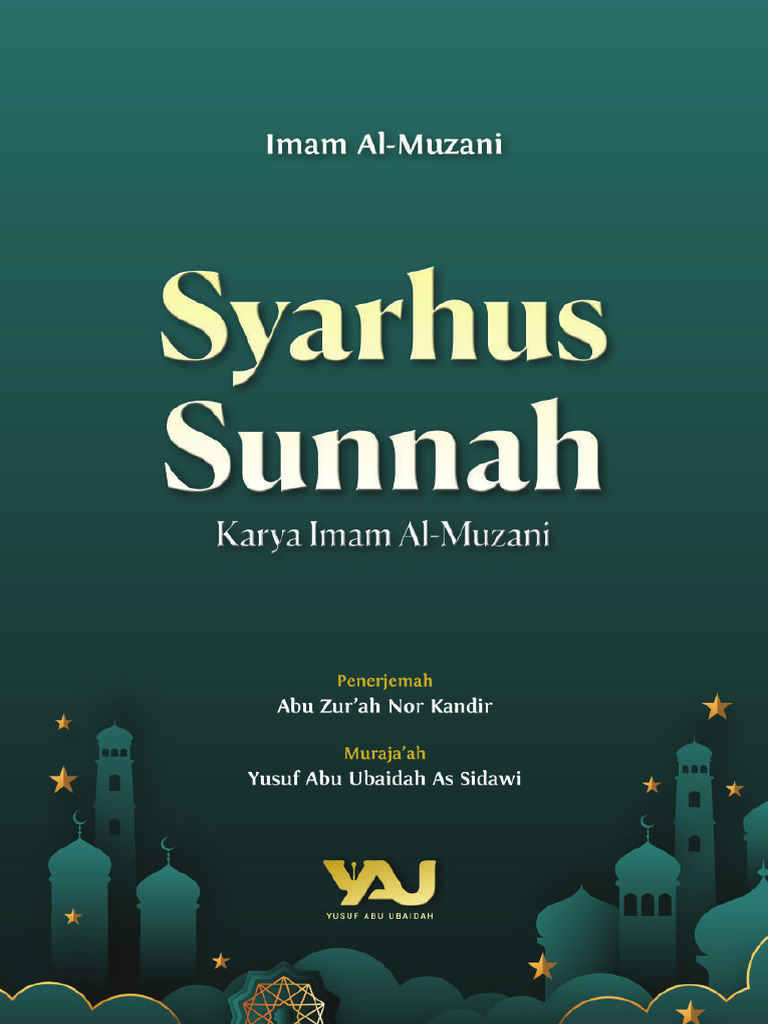 Syarhus Sunnah Al Muzani EBS | PDF