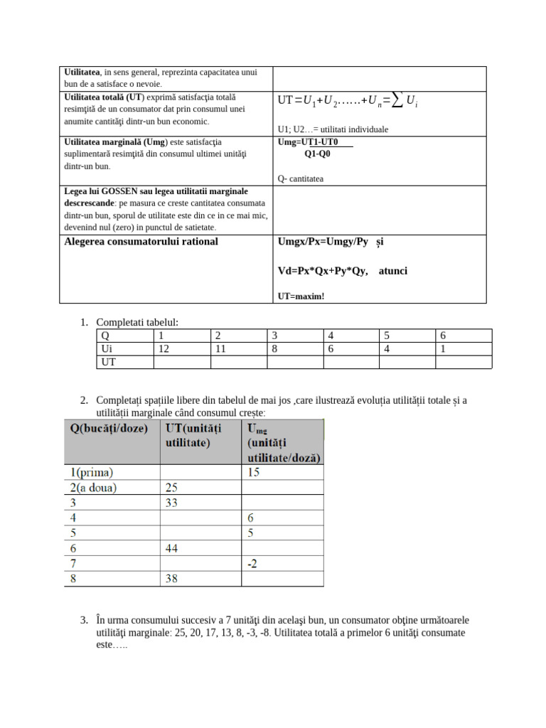 Utilitatea Fisa | PDF
