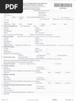 Name Declaration Form (Chennai Corporation) | PDF
