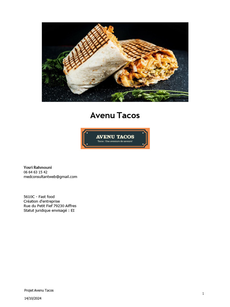 Avenu Tacos | PDF