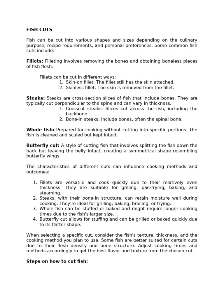 FISH-CUTS_modular | PDF