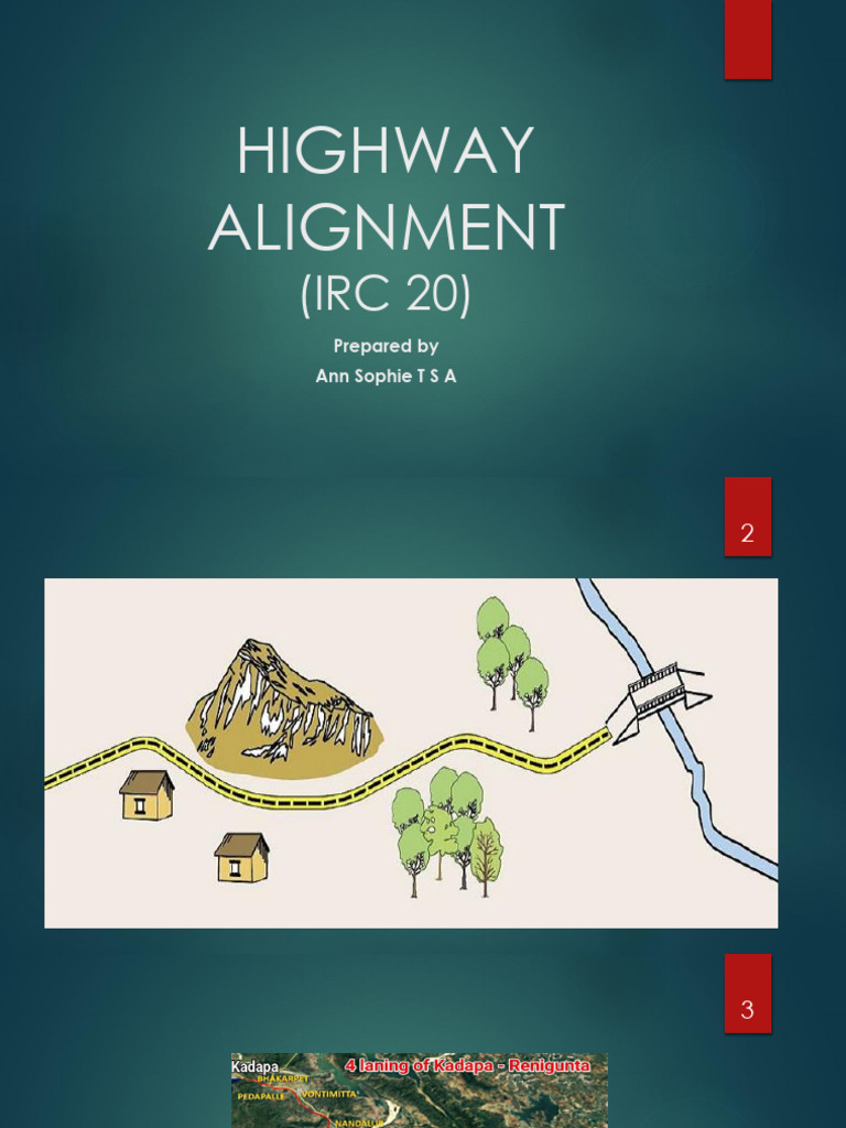 Highway Alignment - Activity 5 | PDF