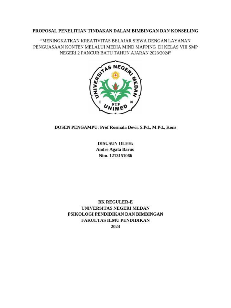 Proposal PTBK Andre Fix | PDF