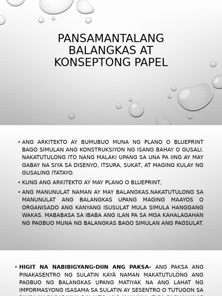 L2.konseptong Papel | PDF