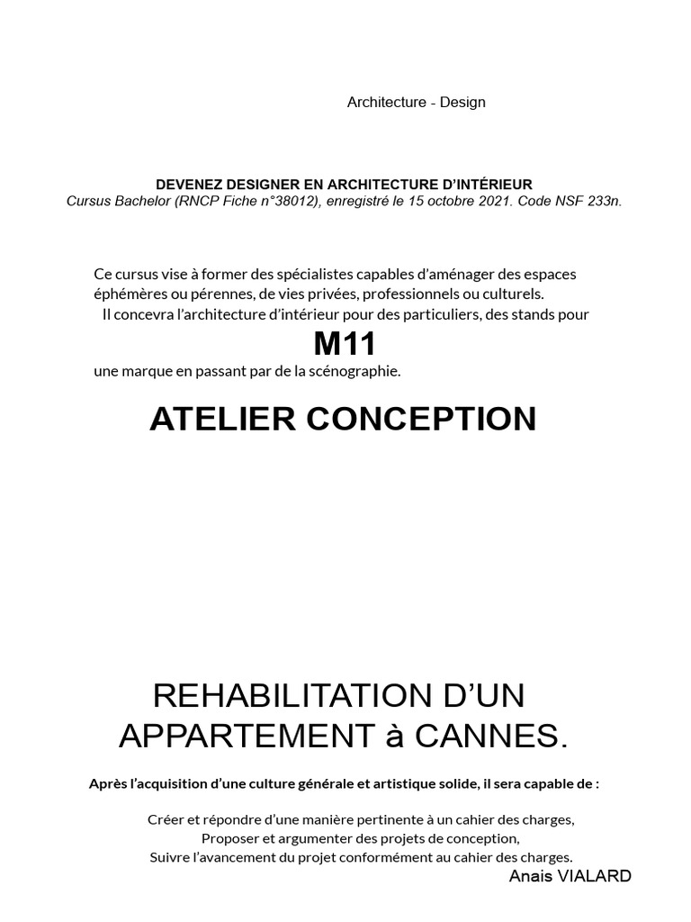 m11 Appartement | PDF