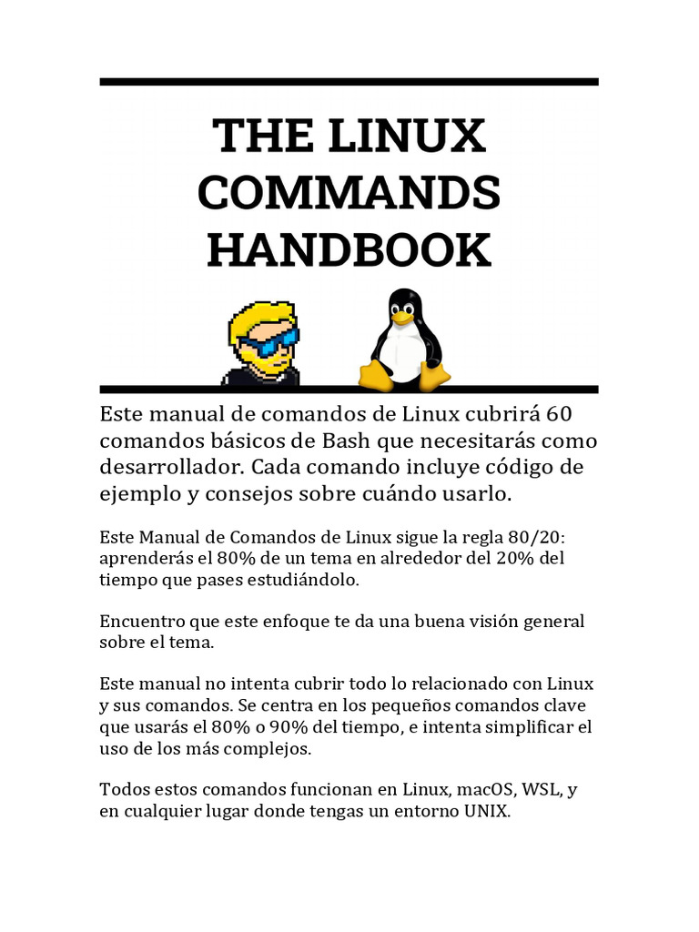 Comando Linux | PDF