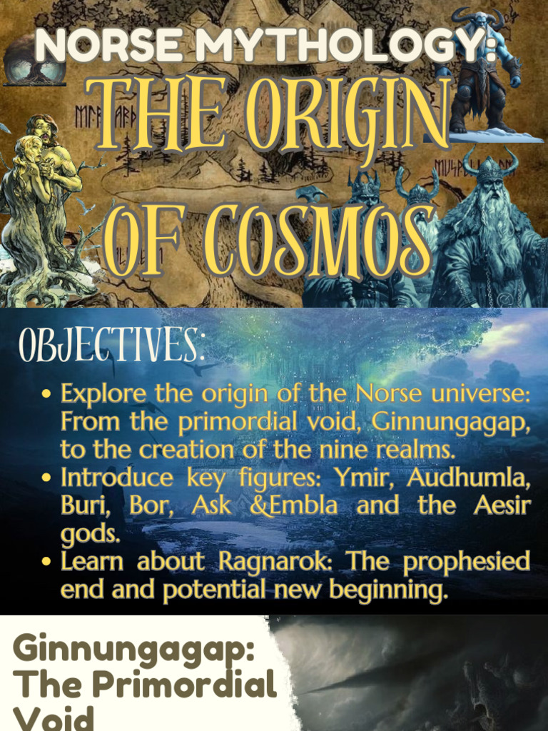 Norse Mythology: Creation & Cosmos | PDF | Religion & Spirituality