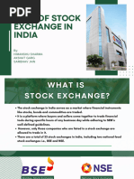 Final Stock Exchange Project Class12 | PDF | Stock Market | Stocks