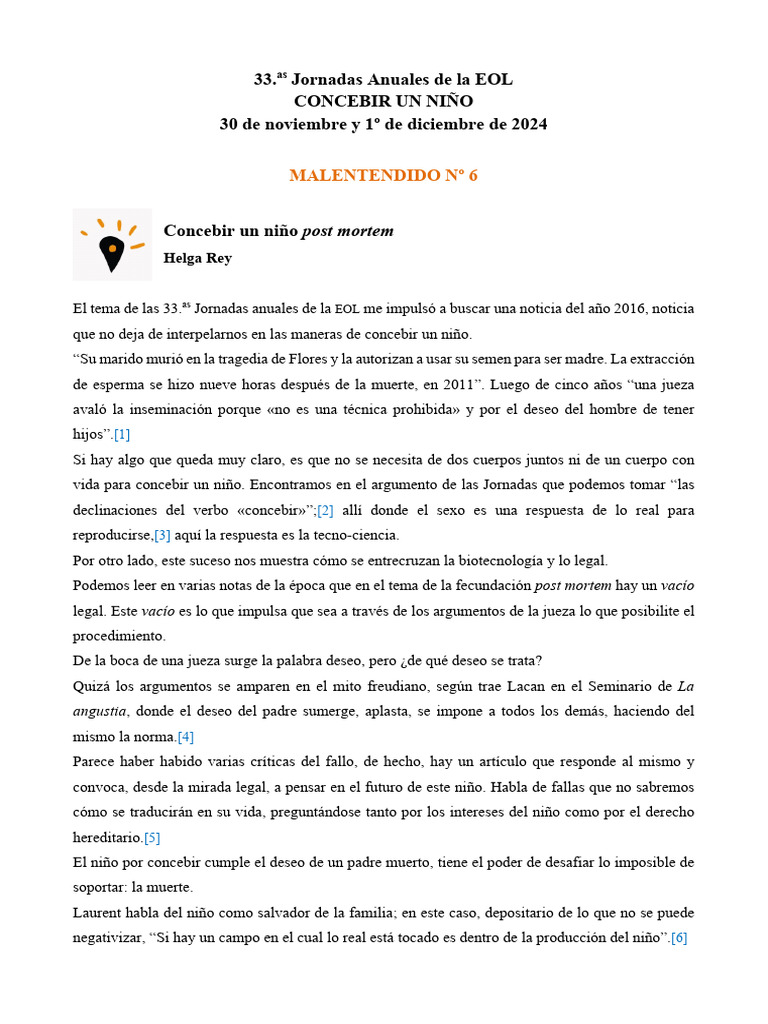 Malentendido N 6 | PDF