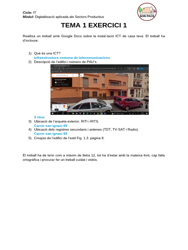 Exercici 1 | PDF