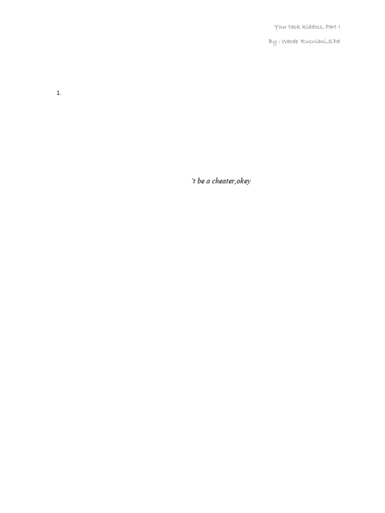 LKPD Bing X Mipa Waode1 | PDF