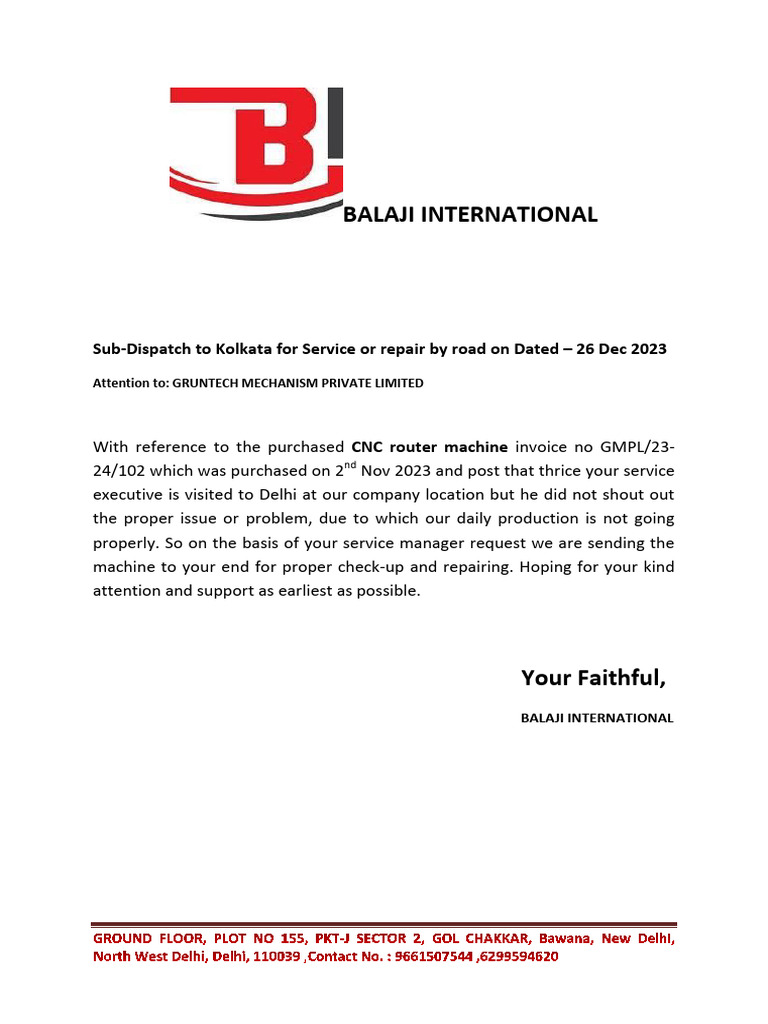 BALAJI INTERNATIONAL | PDF