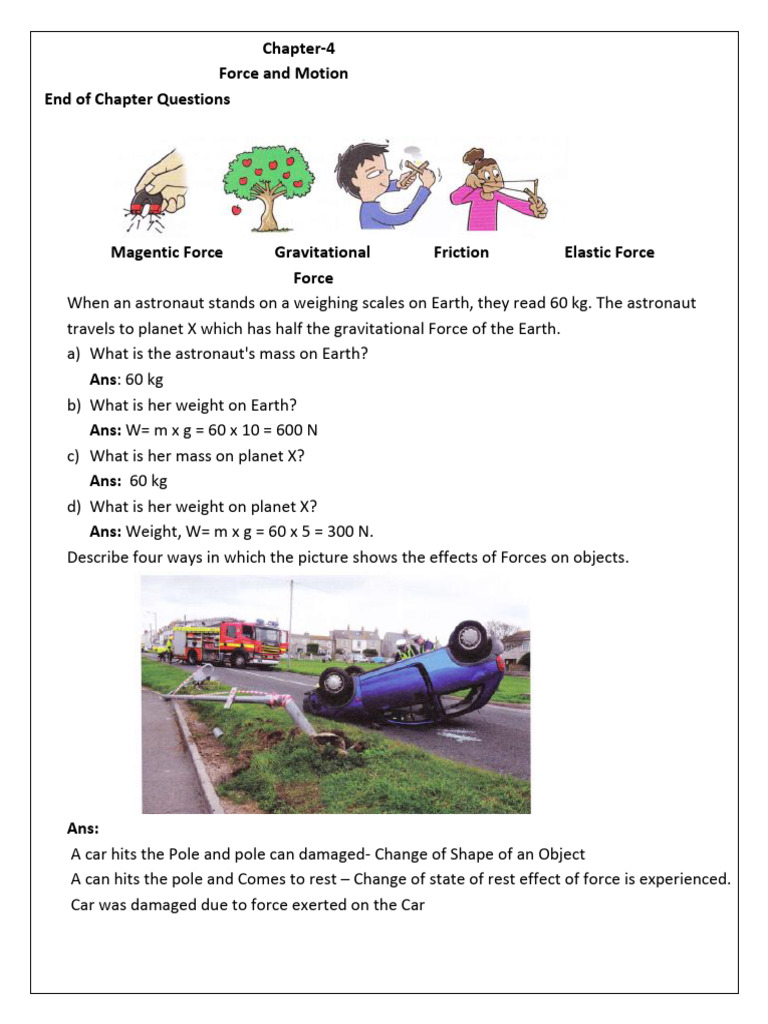 Force and Motion | PDF