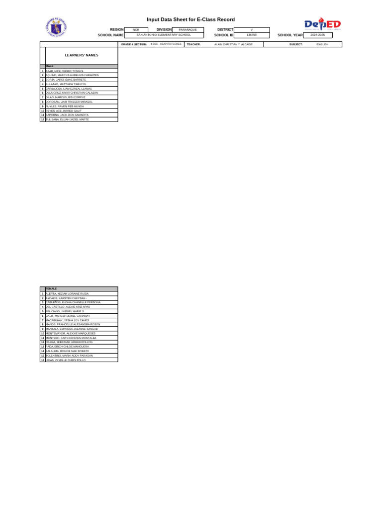 SSC GRADE 4 ENGLISH (With Automated MPS) | PDF