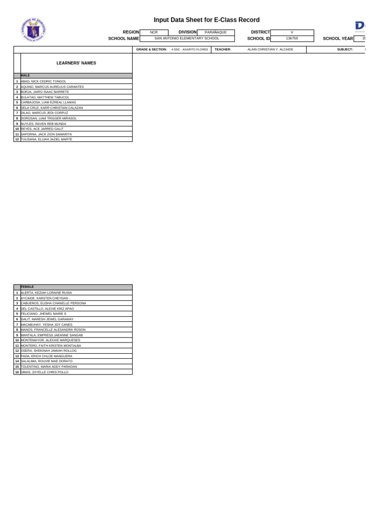 SSC GRADE 4 MATH (With Automated MPS) | PDF